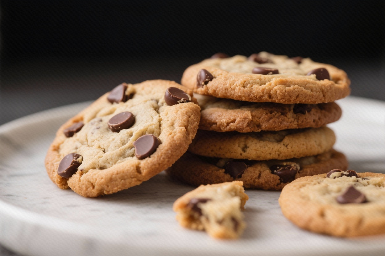 Dairy-Free Chocolate Chip Cookies - Soft, Chewy, and Easy